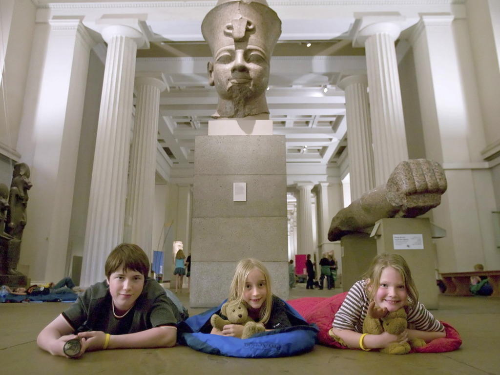 Sleepovers at London museums for kids